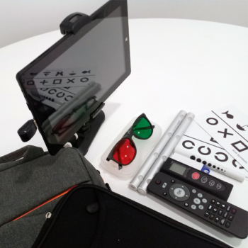 Optotipo digital portátil AOC Mobile - E-Medical Box